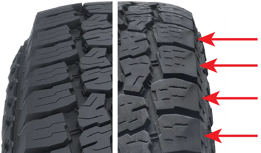 Tire Cupping: Causes, Signs, and Prevention | Les Schwab